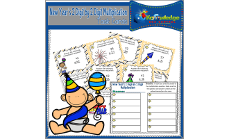Halloween 2 Digit By 2 Digit Multiplication Task Cards With Response ...