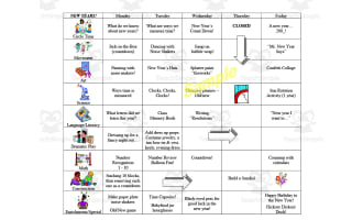 Valentine's Week-Long Lesson Plan Template by Teach Simple