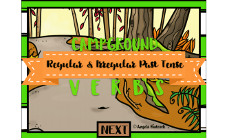 NO PRINT Picnic Regular & Irregular Past Tense Verbs Distance Learning ...