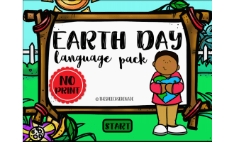 NO PRINT Carnival Theme Receptive Expressive Language Activities Pack ...