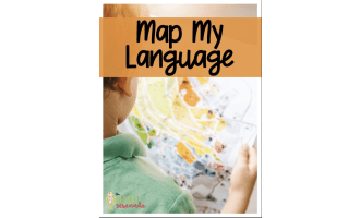 NO PRINT Mapping Out Language Virtual Trip Editable Master Middle ...