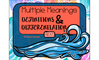 NO PRINT Pet Multiple Meaning Words Activities in Context by Teach Simple