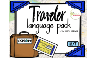 NO PRINT Community Helpers Receptive Expressive Language Activities ...