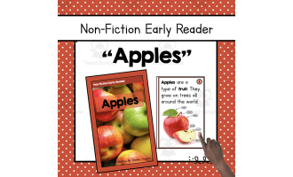 Non-Fiction Early Reader: Spiders Unit by Teach Simple