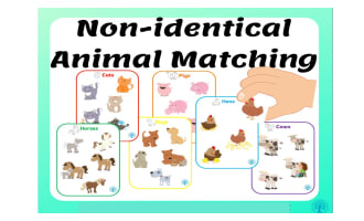 Counting and Number Matching Worksheet by Teach Simple