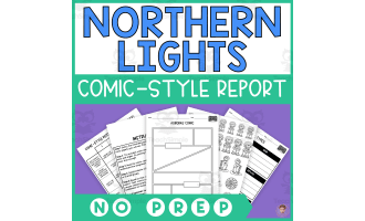Northern Lights DIGITAL Unit Study (Aurora Borealis) by Teach Simple