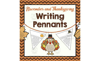 Thanksgiving Writing Prompts by Teach Simple