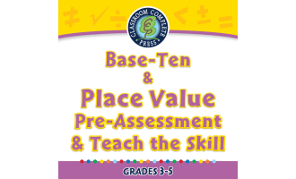 Number & Operations: Base-Ten & Place Value - Pre-Assessment & Teach ...
