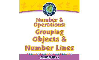 Number & Operations: Grouping Objects & Number Lines - Pre-Assessment & Teach the Skill - PC ...