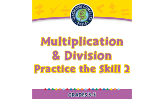 Number & Operations: Multiplication & Division - Practice the Skill 1 - MAC Software by Teach Simple