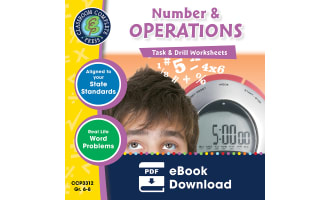 Number & Operations - Task Sheets Gr. 6-8 by Teach Simple