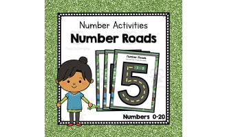 Number Worksheets Packet | Preschool Number Resources by Teach Simple