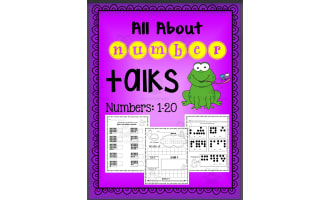Number Talks: All about numbers 1-10 by Teach Simple