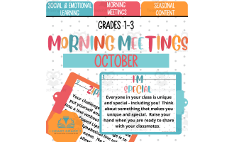 April Morning Meetings by Teach Simple