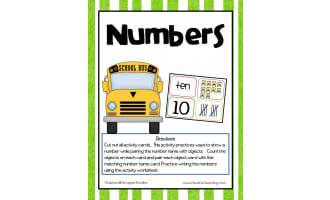 I Can Write Numbers to One Hundred Twenty Worksheet by Teach Simple