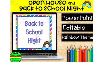 Open House / Back to School PowerPoint for Teachers: SAFARI Theme by ...