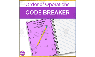 Order of Operations Mystery Picture Math Digital Activity by Teach Simple