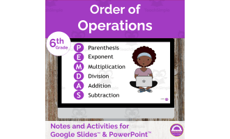 Order of Operations Mega Challenge Activity FREE SAMPLE by Teach Simple