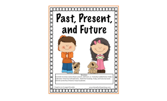 Using Simple Verbs Past Present Future Activity by Teach Simple