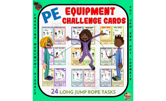 Jump Rope Skills Task Cards by Teach Simple