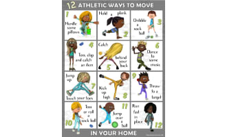 PE Poster Visuals: Physical Literacy by Teach Simple