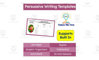 Procedure Writing Templates | Digital Graphic Organizers by Teach Simple