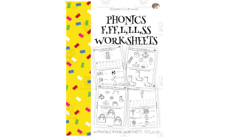 Phonics JVWXYZ Worksheets by Teach Simple