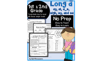 Phonics for 1st and 2nd Grade: Help Students Learn Long U Words: U_E ...
