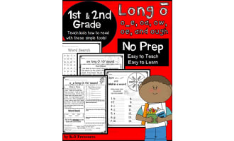 Phonics for 1st and 2nd Grade: Help Students Learn Long U Words: U_E ...