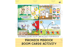 Phonics MDGOCK Worksheets by Teach Simple