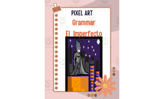 Pixel Art: Future Tense in Spanish by Teach Simple