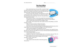 Doctor's Office Examples Worksheet by Teach Simple