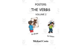Poster: verbs volume 4 by Teach Simple