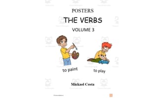 Poster: Verbs volume 1 by Teach Simple