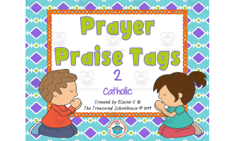 Prayer Praise Tags Set 1 by Teach Simple