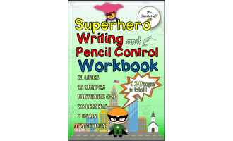 No-Prep Pre-Kinder Writing and Pencil Control Practice by Teach Simple