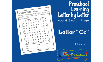 Preschool Letter by Letter: Letter C - Handwriting by Teach Simple