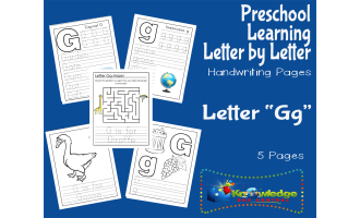 Preschool Letter by Letter: Letter K - Handwriting by Teach Simple