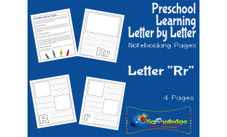 Letter R Handwriting Practice Worksheet by Teach Simple