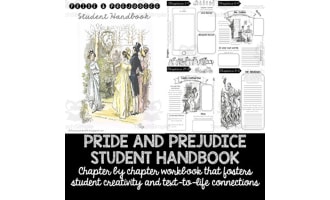 "Pride and Prejudice" Booklet Project by Teach Simple