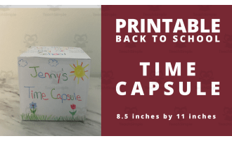 Time Capsule Activity by Teach Simple