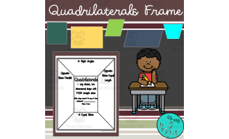 Quadrilaterals Reference Booklet by Teach Simple
