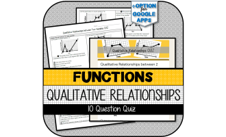 Recognizing Proportional Relationships QUIZ by Teach Simple