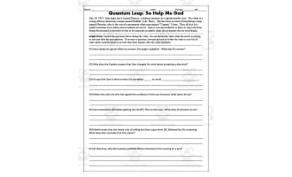 Quantum Leap Video Guide: The Color of Truth by Teach Simple