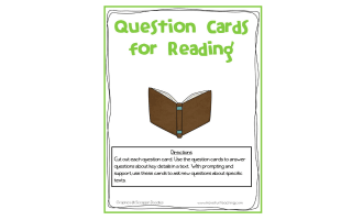 Reading Questions Camping Activity by Teach Simple
