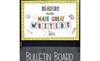 A Good Reader Printable Bulletin Board by Teach Simple