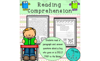 Reading Comprehension Passage with Questions: Trip to the Zoo by Teach ...