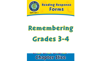 Reading Response Forms: Remembering Gr. 5-6 by Teach Simple