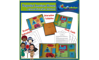 Pocahontas Mini-Lapbook / Interactive Notebook - EBOOK by Teach Simple
