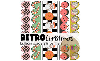 Pop-Its Bulletin Board Borders and Banner by Teach Simple